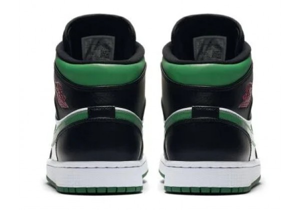 Nike Air Jordan 1 Mid Green Toe купить