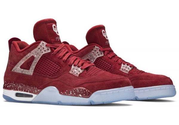 Nike Air Jordan 4 Retro Oklahoma Sooners PE купить